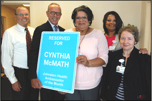 Johnston Health Honors PFS Supervisor As Ambassador Of The Month – JoCo ...