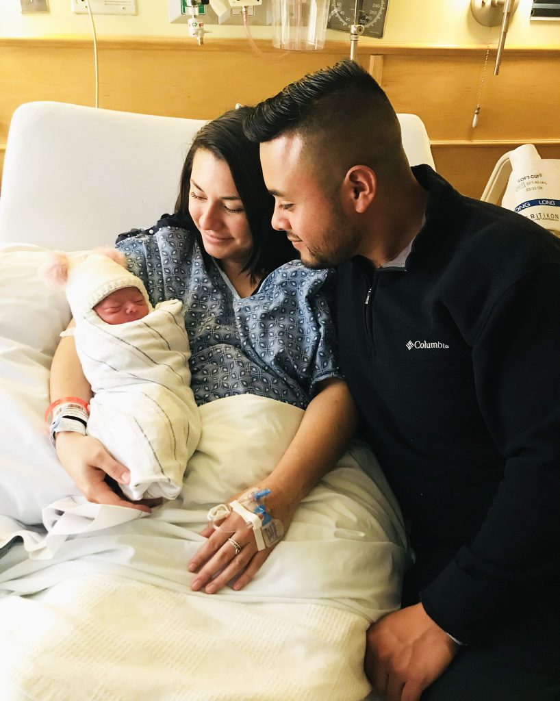 It’s A Girl! Smithfield Couple Welcomes First Baby Of 2018 – JoCo Report