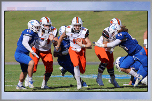 Campbell Picks Up First Big South Win, 34-6 At PC – JoCo Report