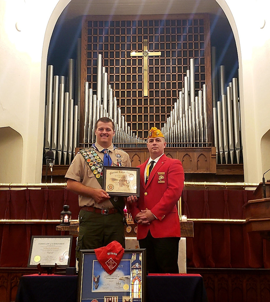 Wilson Gray Johnson Earns The Highest And Most Coveted Award In ...