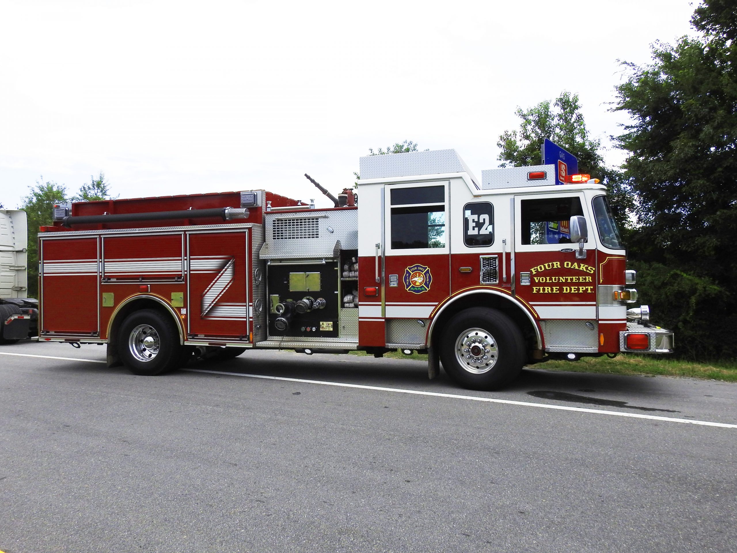 Firefighters Respond To Report Of Tractor Trailer Fire | JoCo Report