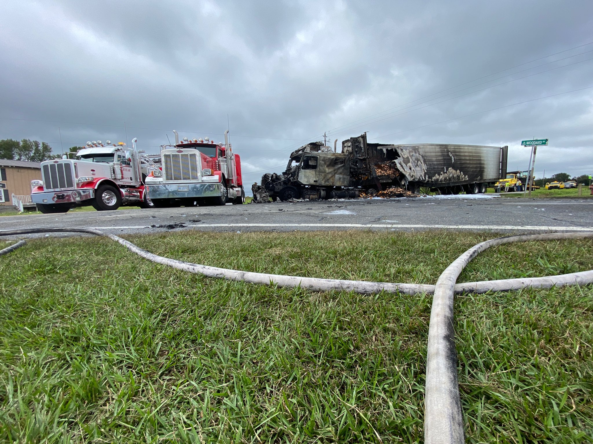 Tractor Trailer Fire Closes Roadway | JoCo Report
