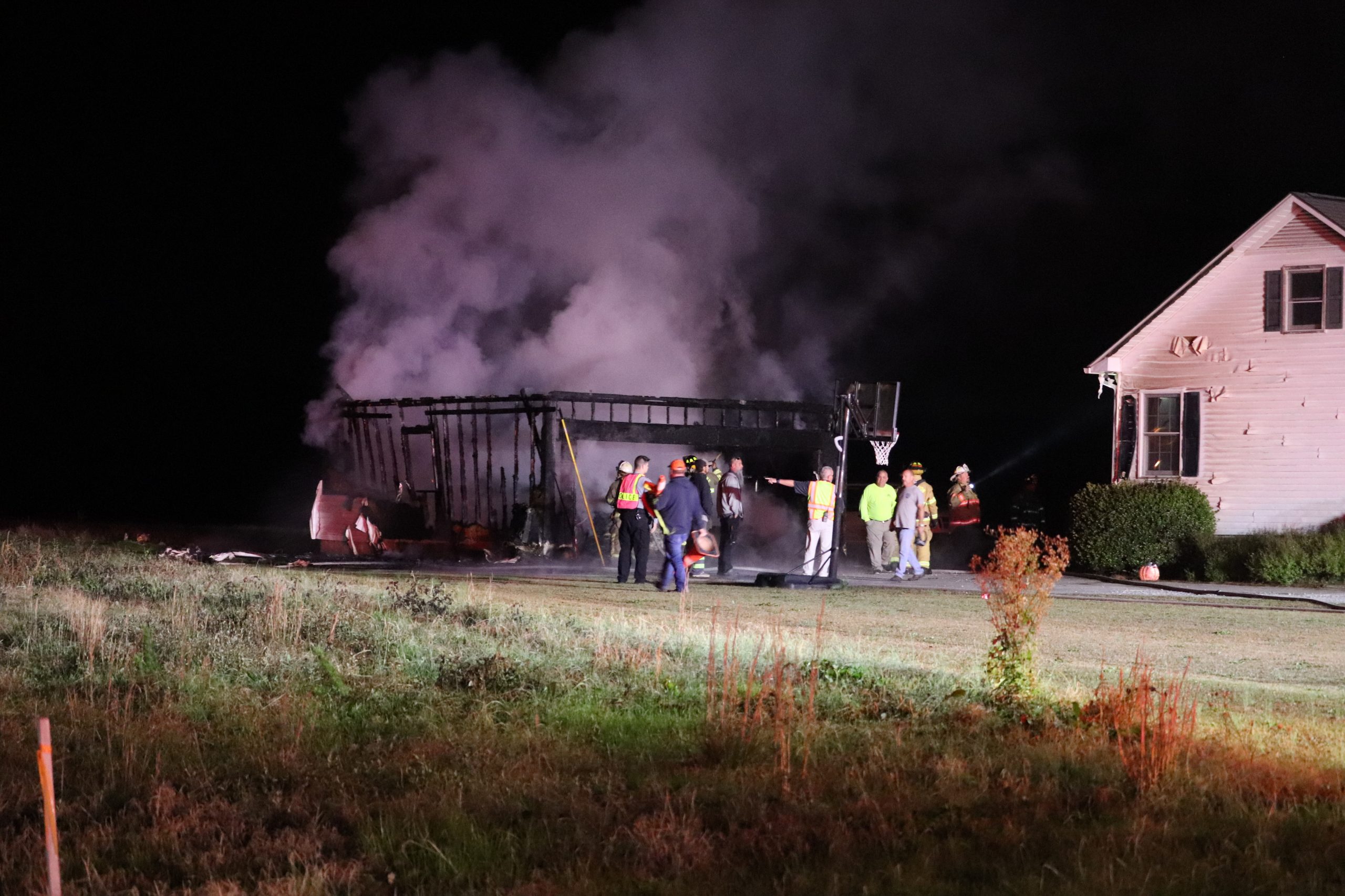 Fire Destroys Detached Garage, Vehicles – JoCo Report