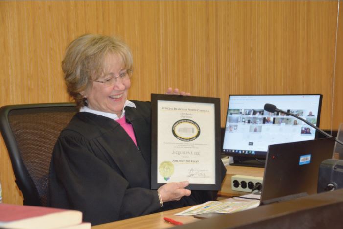 Retiring Judge Receives Highest Honor – JoCo Report