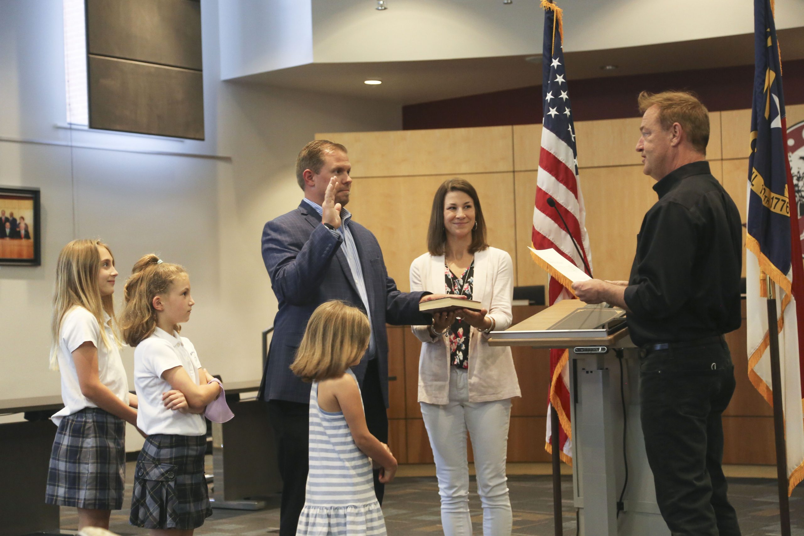 Cappola Sworn In As Interim Clayton Town Manager | JoCo Report