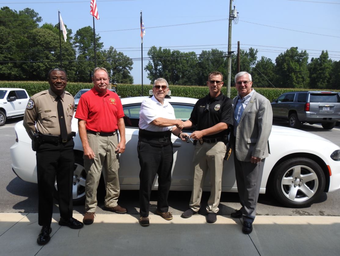 Sheriff’s Office Donates Patrol Car To Micro Police | JoCo Report