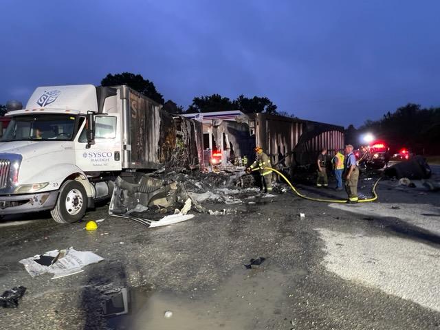 US 701 Reopens Following Fiery Crash | JoCo Report