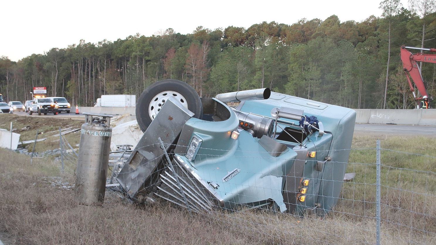Truck Carrying 22,000 Pounds Of Live Fish Overturns – JoCo Report