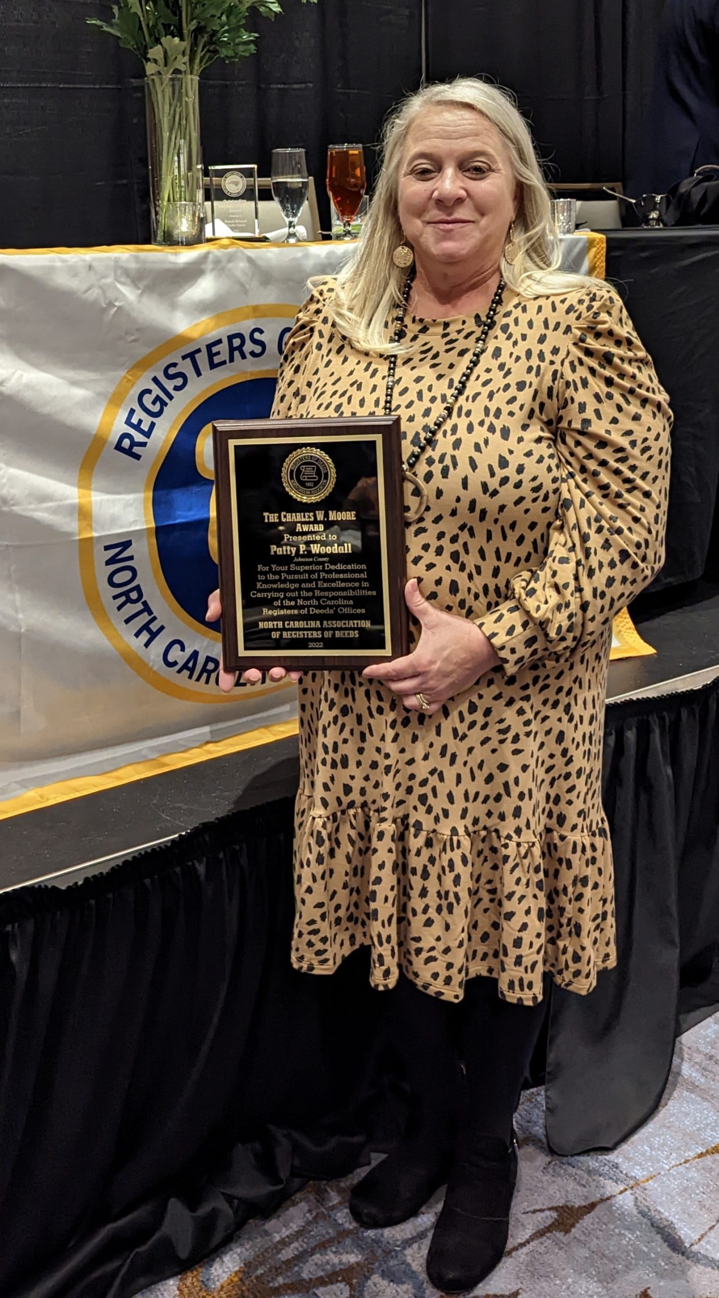 Patty Woodall Honored At NC Register Of Deeds Conference – JoCo Report