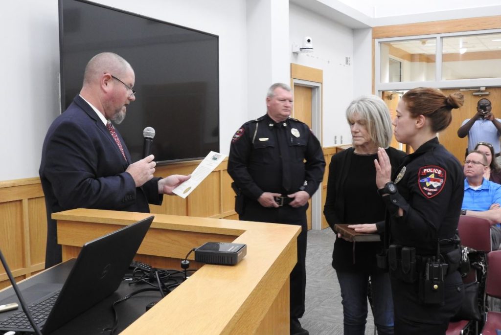 New Police Officer Receives Oath – JoCo Report