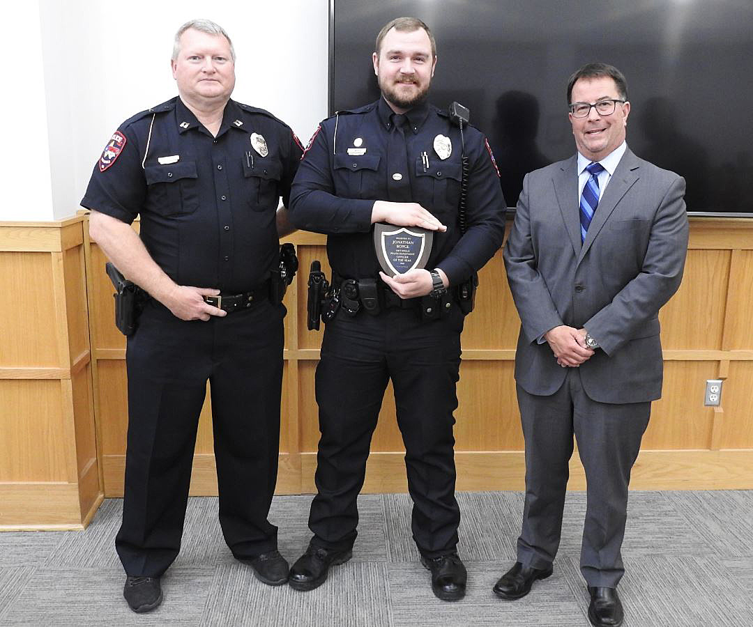 Boyce Named Smithfield Police Officer Of The Year – JoCo Report