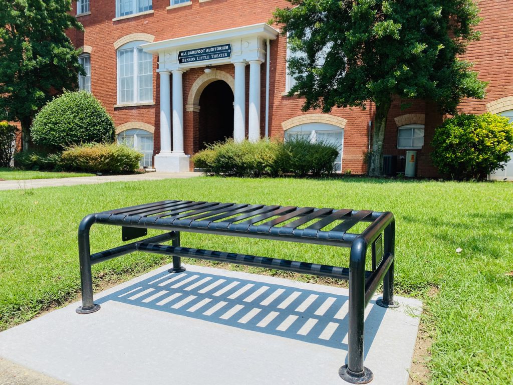 Woodall Family Donates Benches For Benson Town Hall | JoCo Report