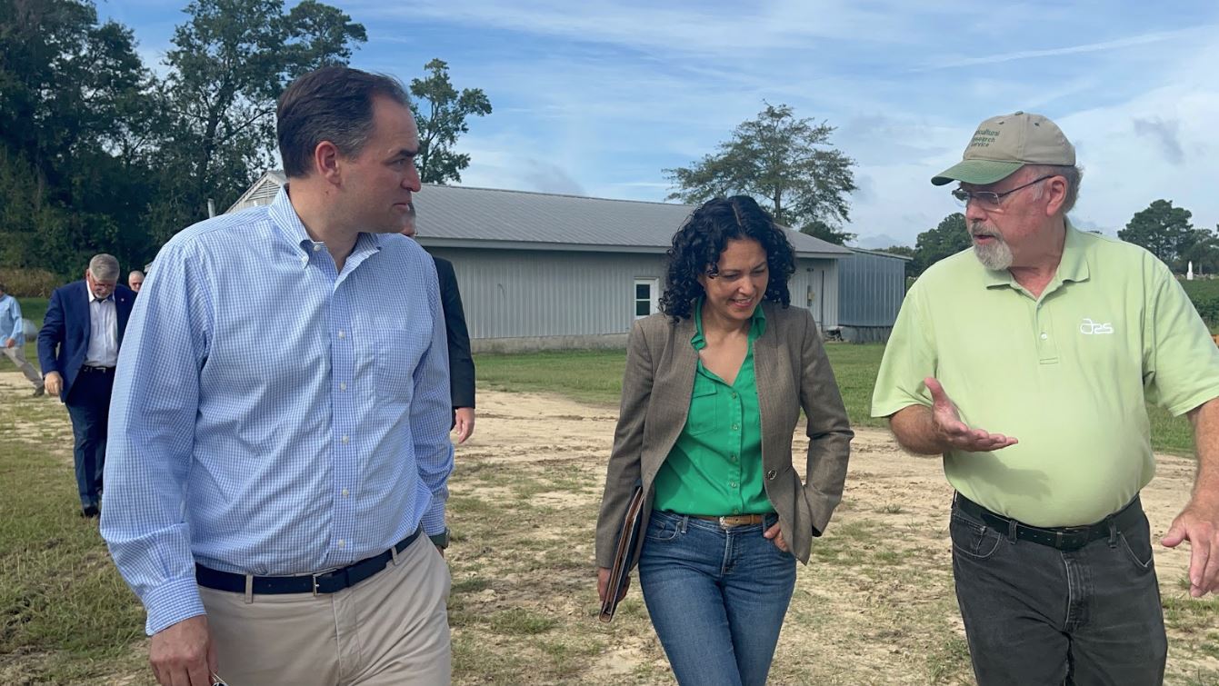 Congressman Nickel, Deputy Secretary Of Agriculture Torres Tour NC ...