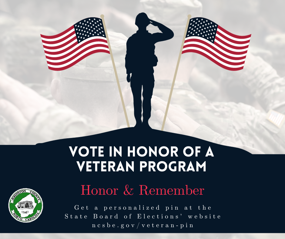 Johnston County Board Of Elections To Take Part In “Vote In Honor Of A ...