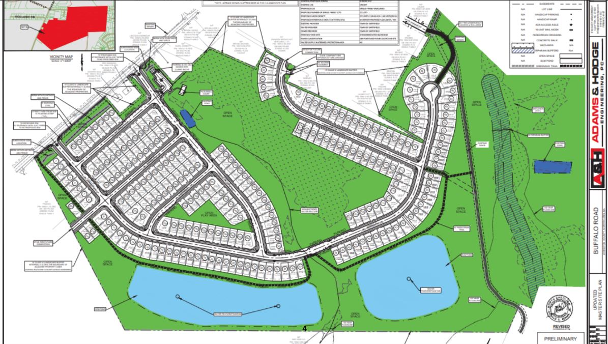Concerned About Small Lot Sizes, Town Council Tables Vote On 222 Lot ...