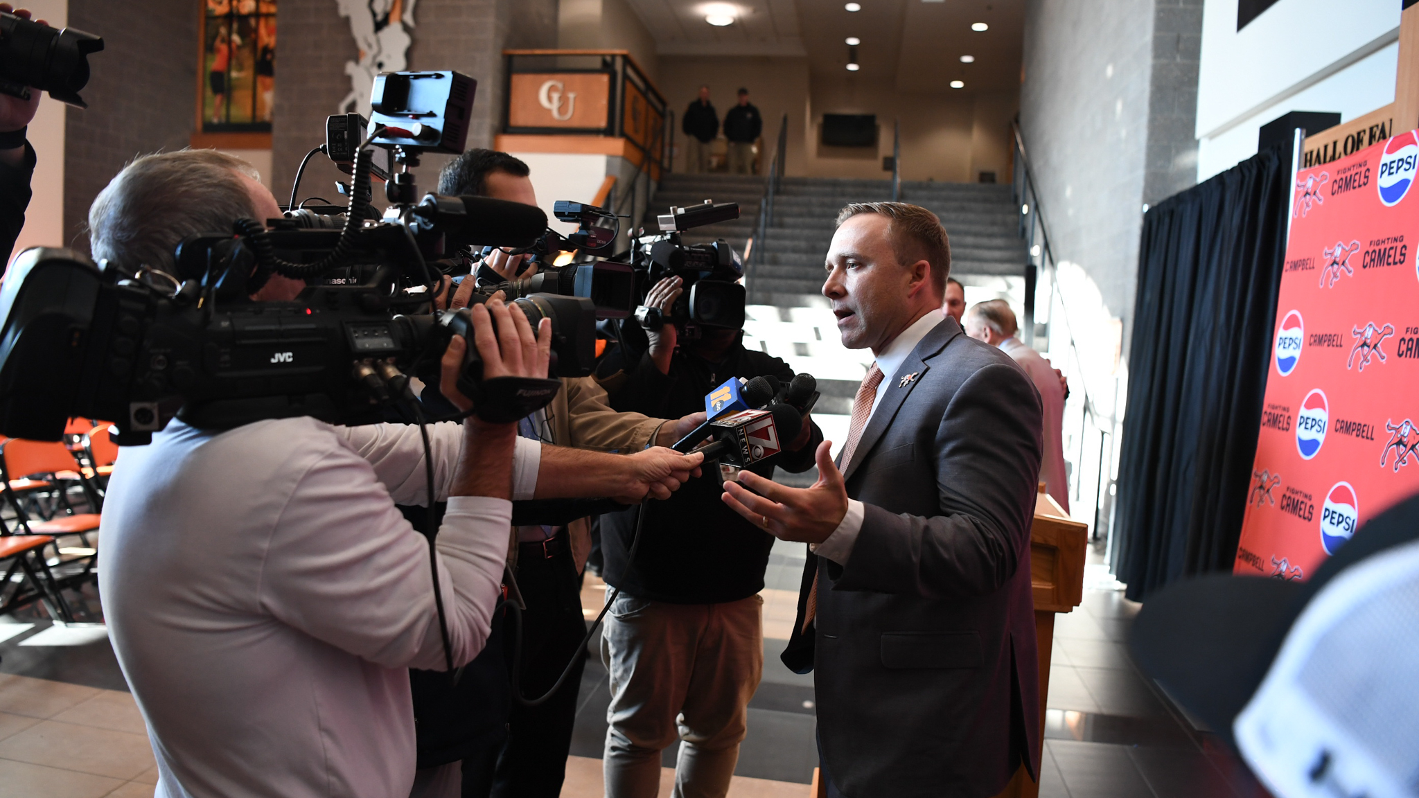 Harris Formally Introduced As Campbell’s Head Football Coach | JoCo Report