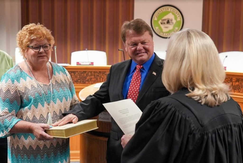 Bill Stovall Sworn In As Johnston County Commissioner – JoCo Report