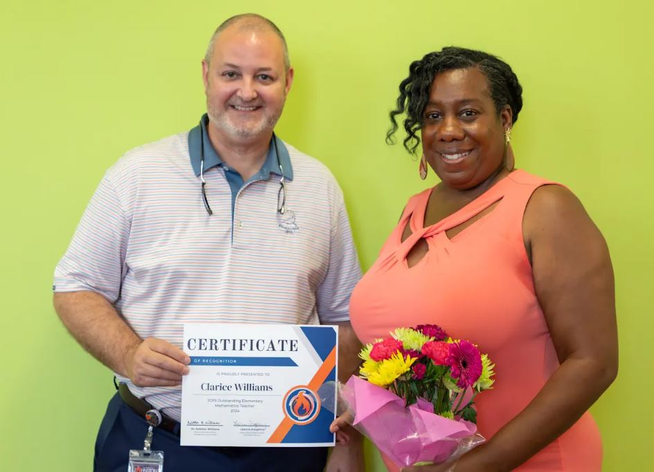 Clarice Williams Receives K-5 Outstanding Math Teacher Award – JoCo Report