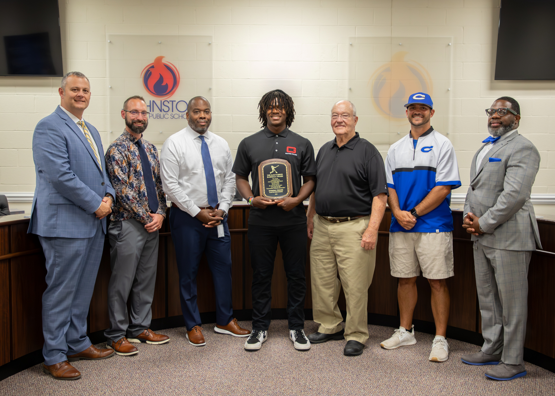 Clayton High Graduate Receives Sam Narron Baseball Award | JoCo Report