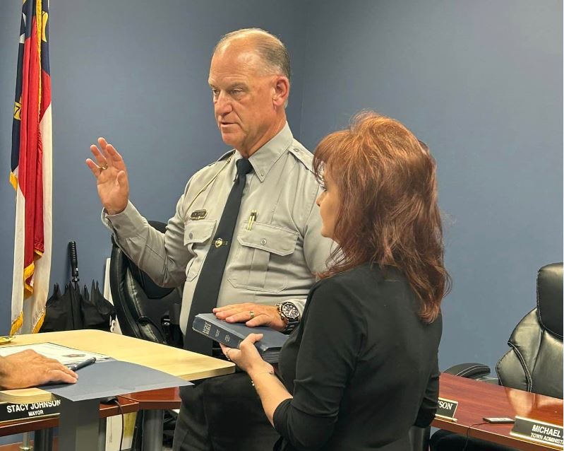 Blythe Promoted To Rank Of Princeton Police Sergeant | JoCo Report