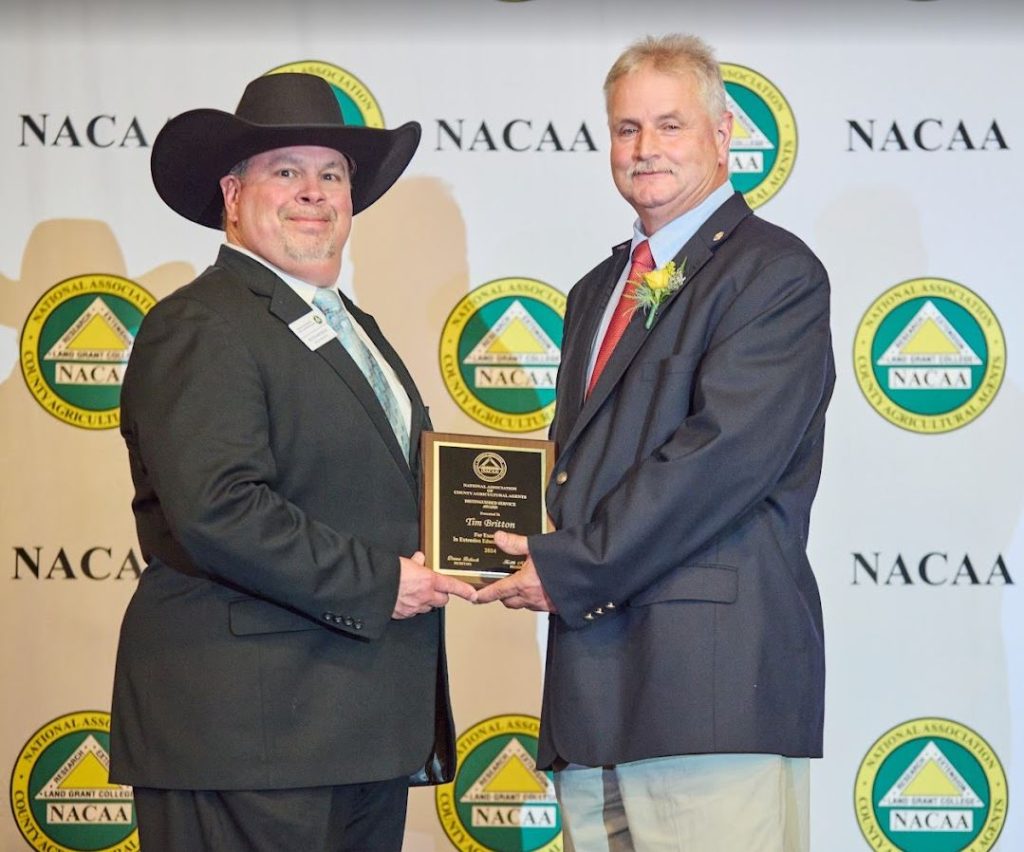 Britton Receives Agricultural Distinguished Service Award – JoCo Report