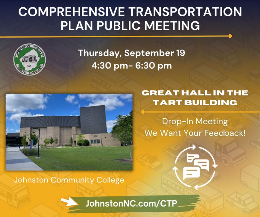 Johnston County To Hold Second Comprehensive Transportation Plan Public ...
