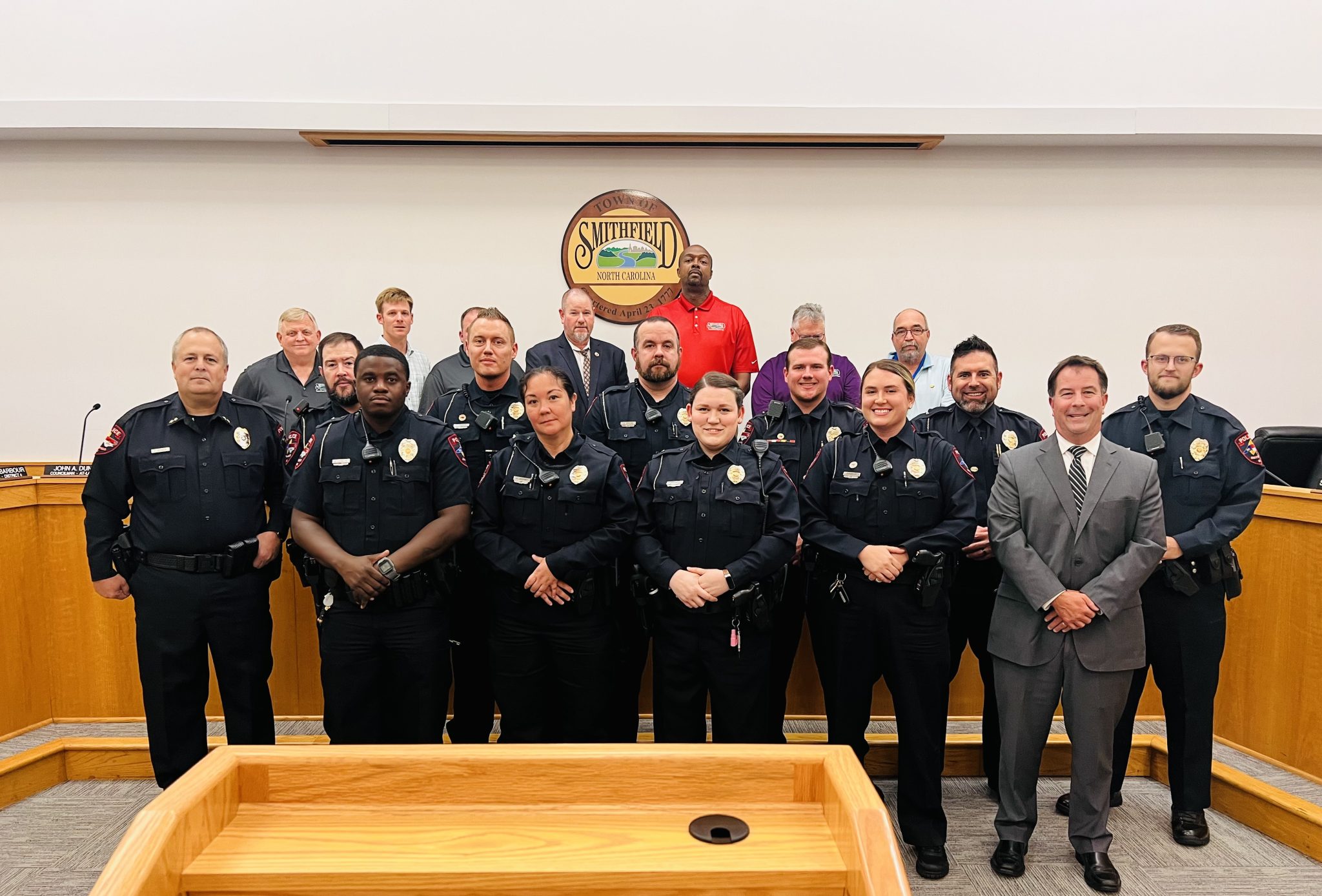10 Police Officers Take Oath | JoCo Report