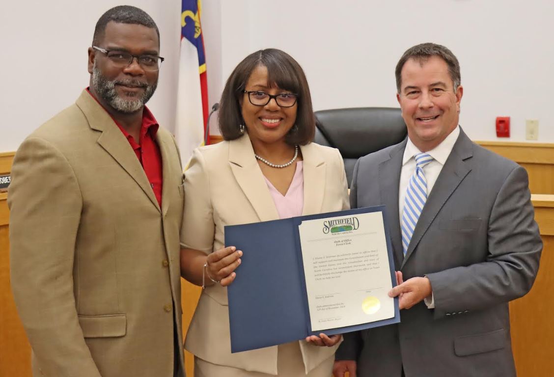 Smithfield’s New Town Clerk Sworn Into Office | JoCo Report