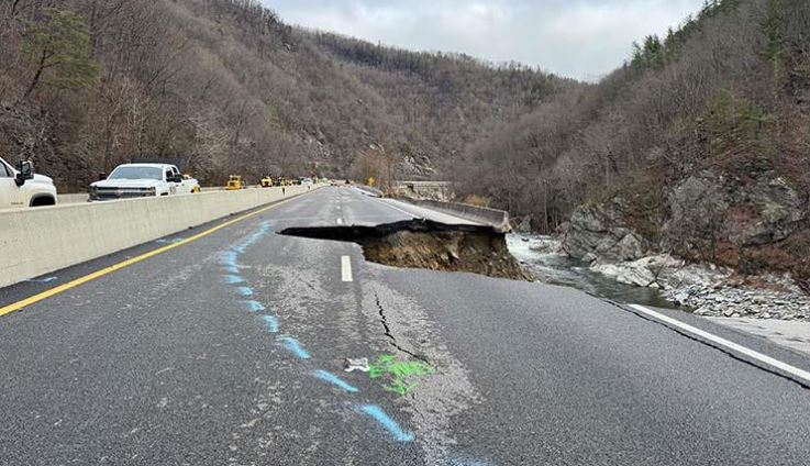 I-40 Pigeon River Gorge, 12-24NCDOT – JoCo Report