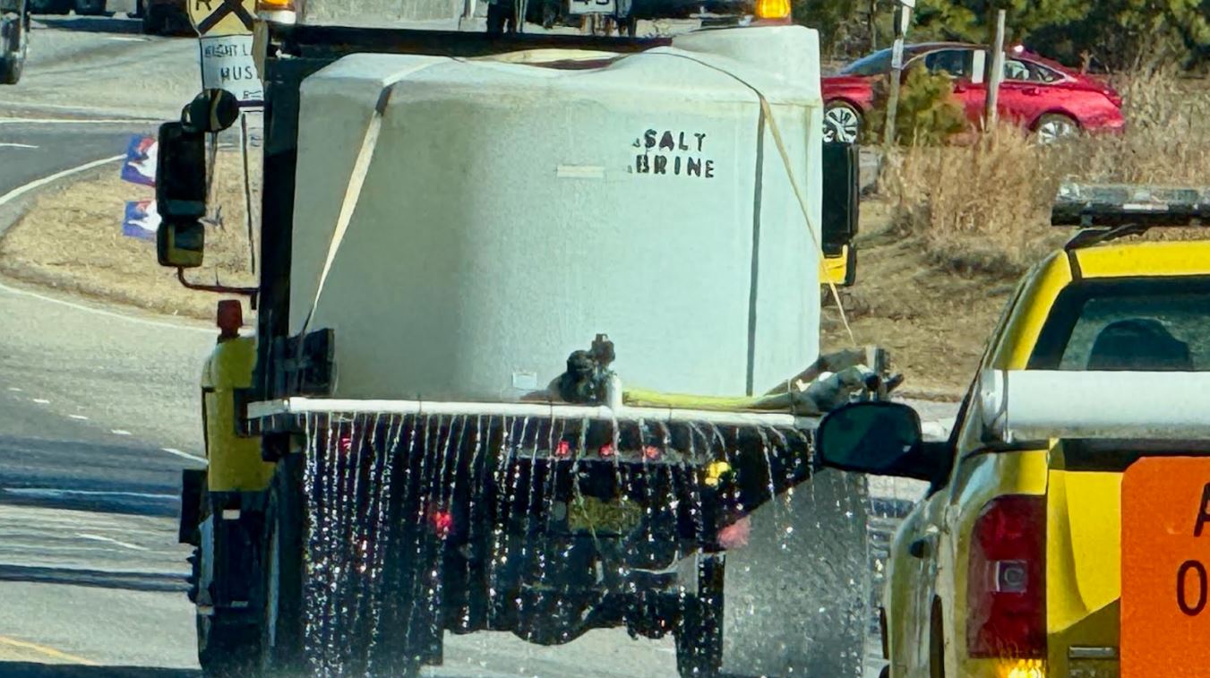 NCDOT Deploys 13 Trucks To Brine Johnston County Roadways Ahead Of ...