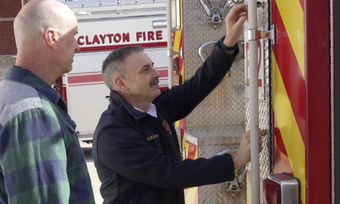 Clayton Fire Department Donates Retired Fire Truck To Train Future ...