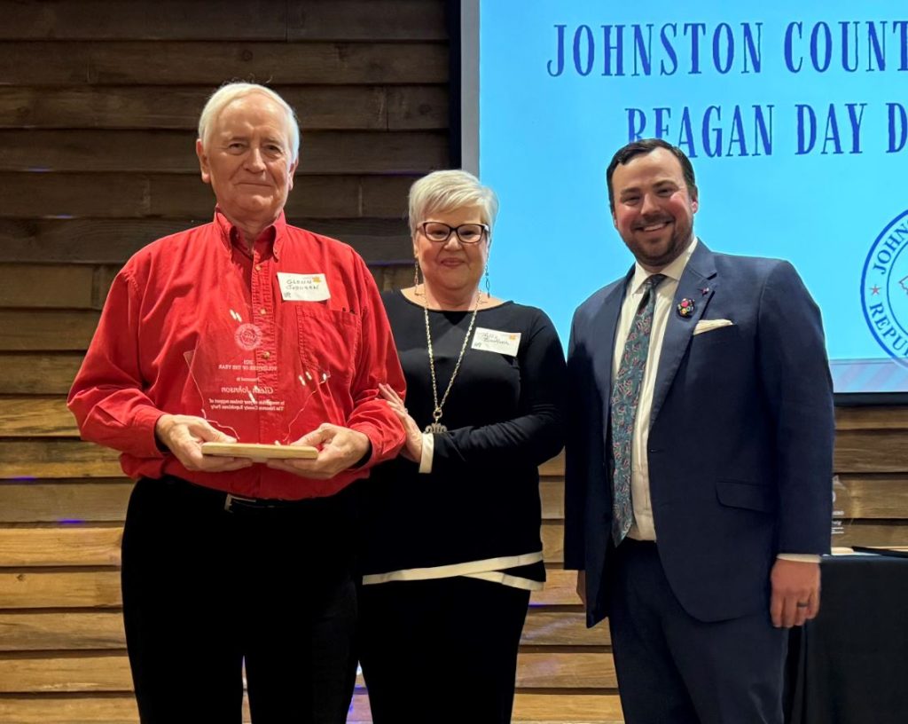 Craig Olive Receives Johnston County Republican Party’s Ronald Reagan ...