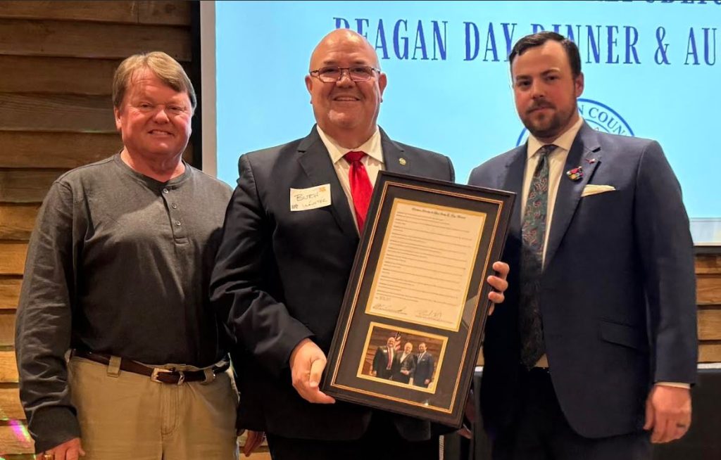 Craig Olive Receives Johnston County Republican Party’s Ronald Reagan ...