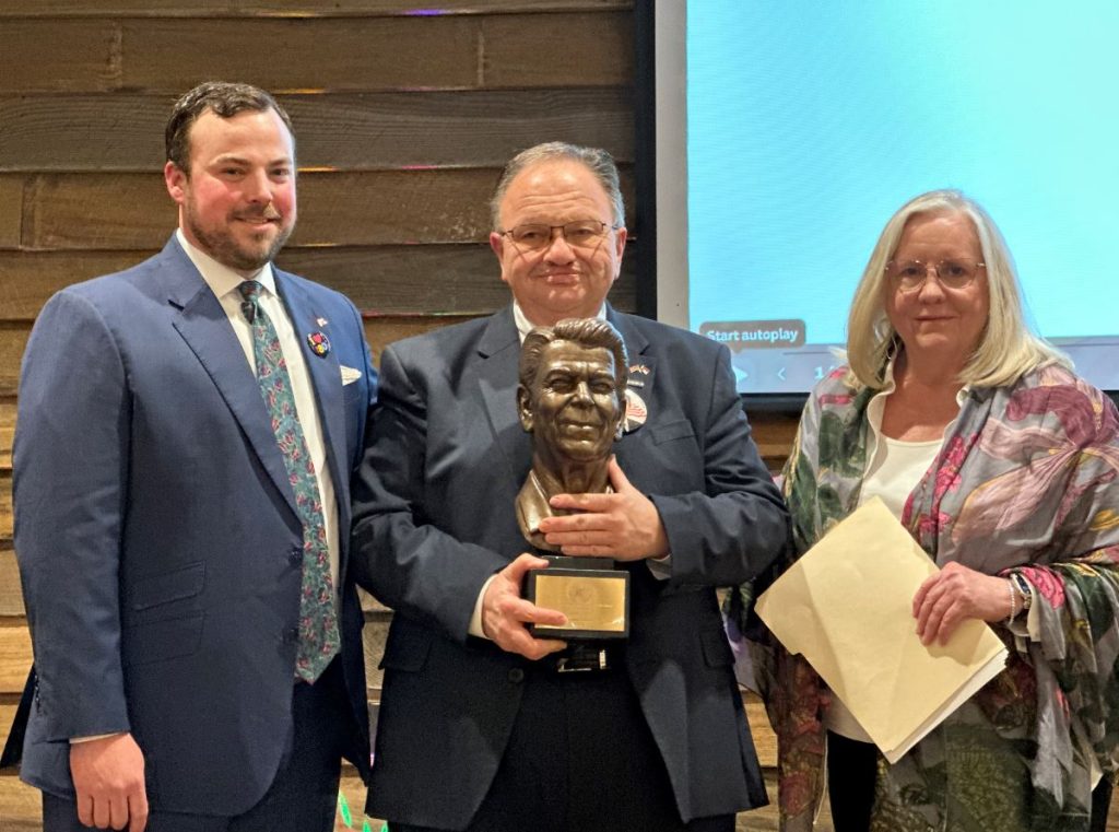 Craig Olive Receives Johnston County Republican Party’s Ronald Reagan ...