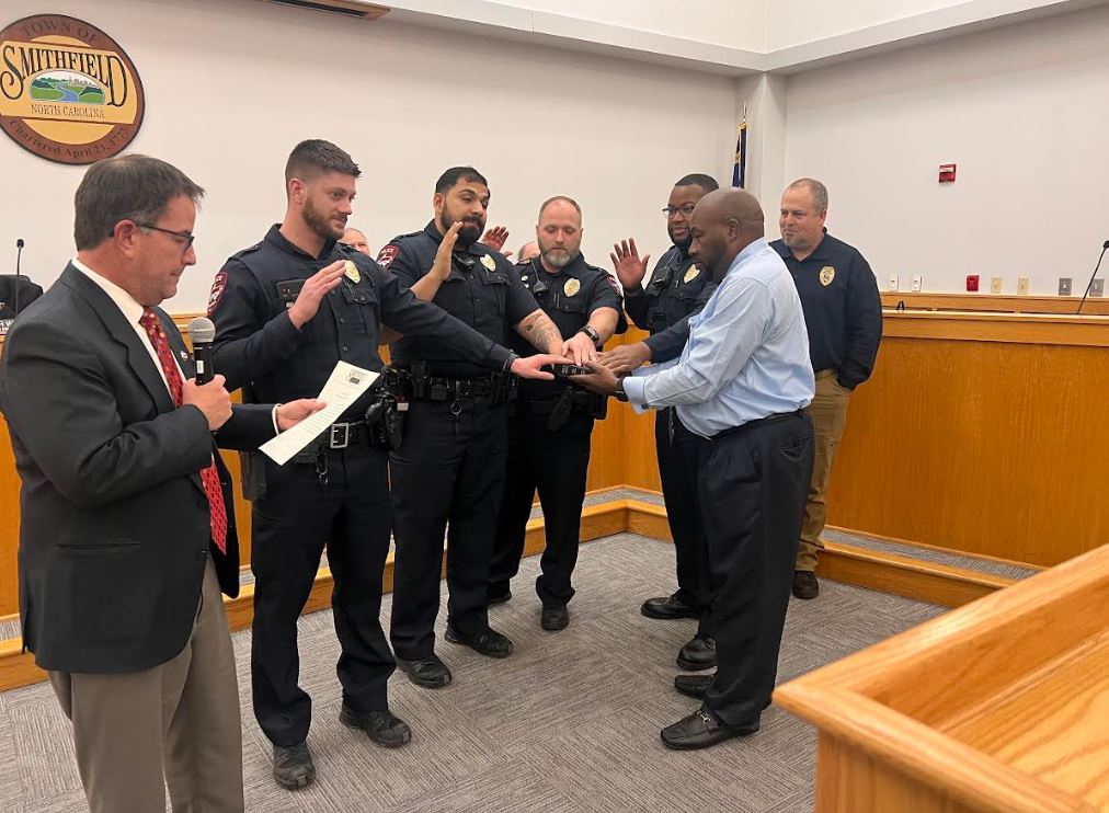 4 Police Officers Take Oath In Smithfield – JoCo Report