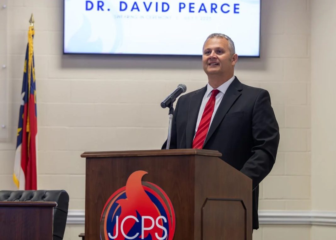 Dr. David Pearce Sworn In As JCPS Superintendent | JoCo Report