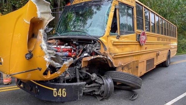 School Bus Collides With Garbage Truck; No Students Onboard – JoCo Report