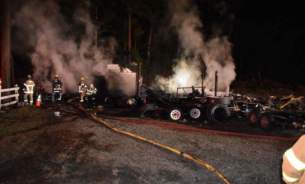 Fire Destroys Shed Behind Kenly Home – JoCo Report