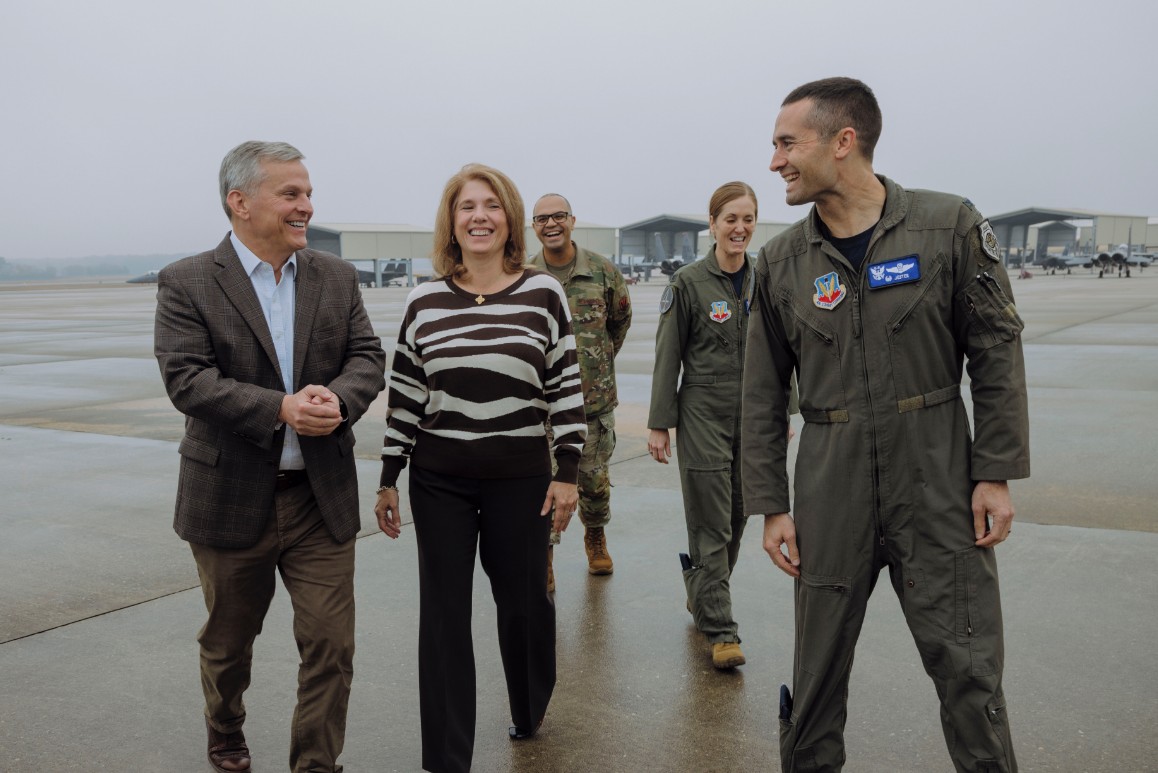 Governor, First Lady Host Friendsgiving At Seymour Johnson Air Force ...