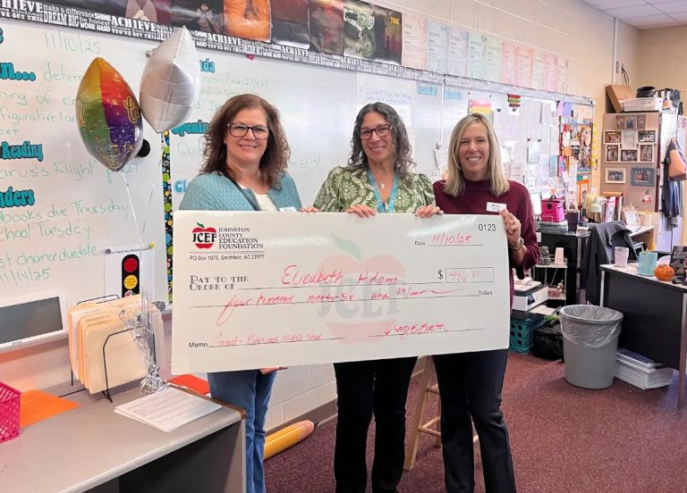 Nine JCPS Teachers Win Big With Johnston County Education Foundation ...