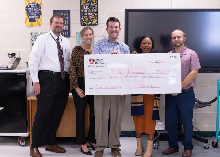 Nine JCPS Teachers Win Big With Johnston County Education Foundation ...